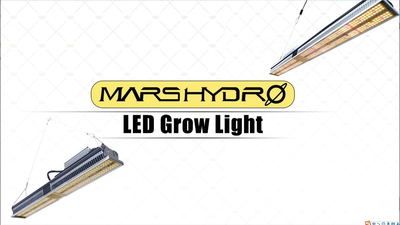 Mars Hydro LED Grow Light SP Series - YouTube