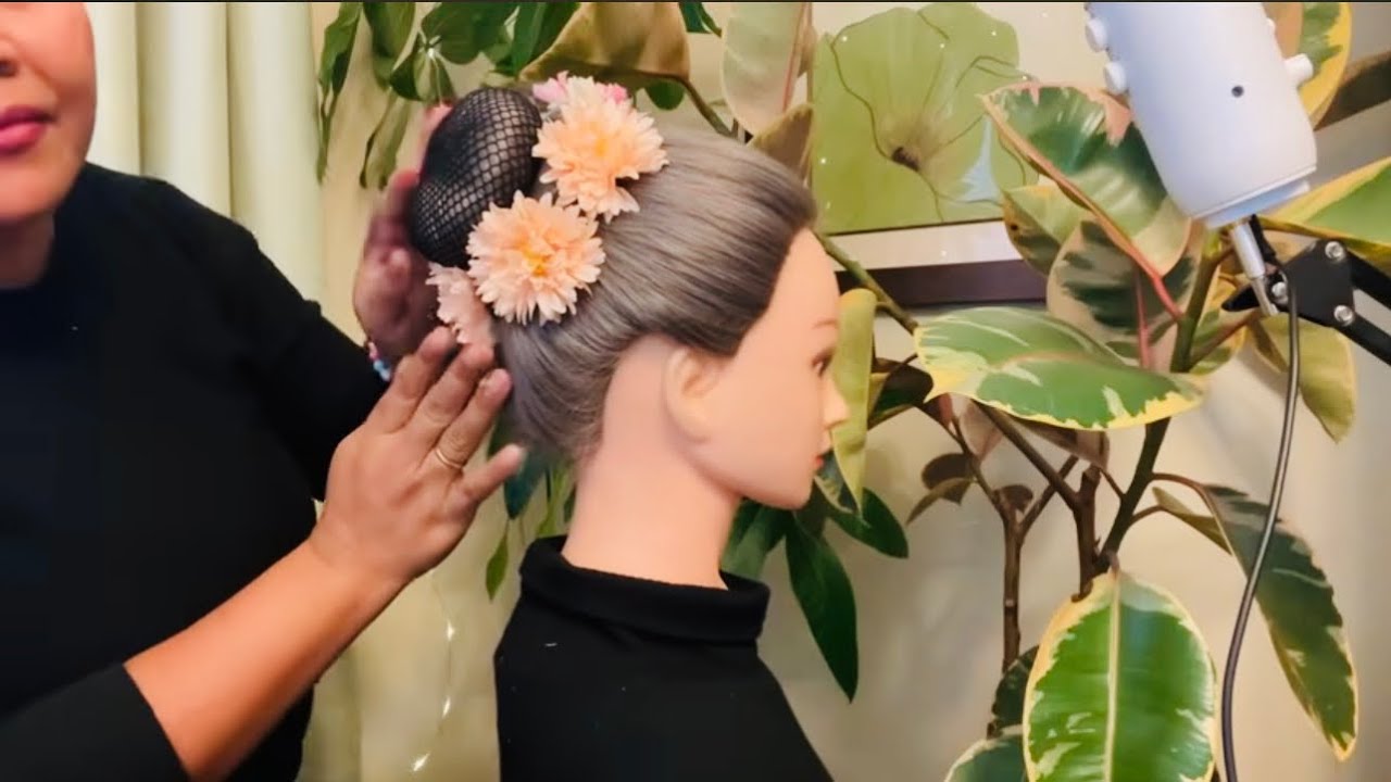 Ballerina | ASMR | Perfectionist Hair Styling w/ Cute Accessories ...