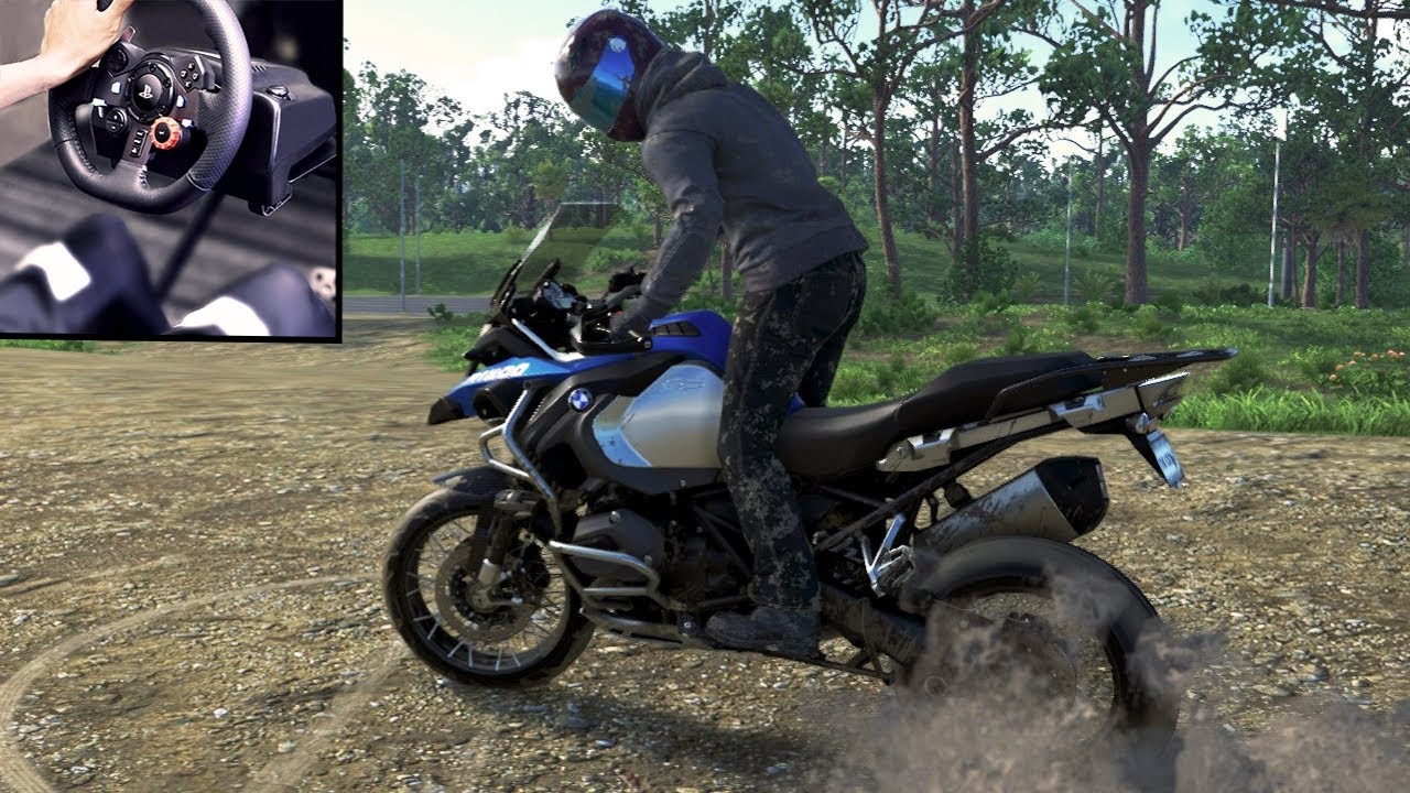 BMW R 1200 GS Adventure | The Crew 2 | Logitech g29 gameplay| - YouTube