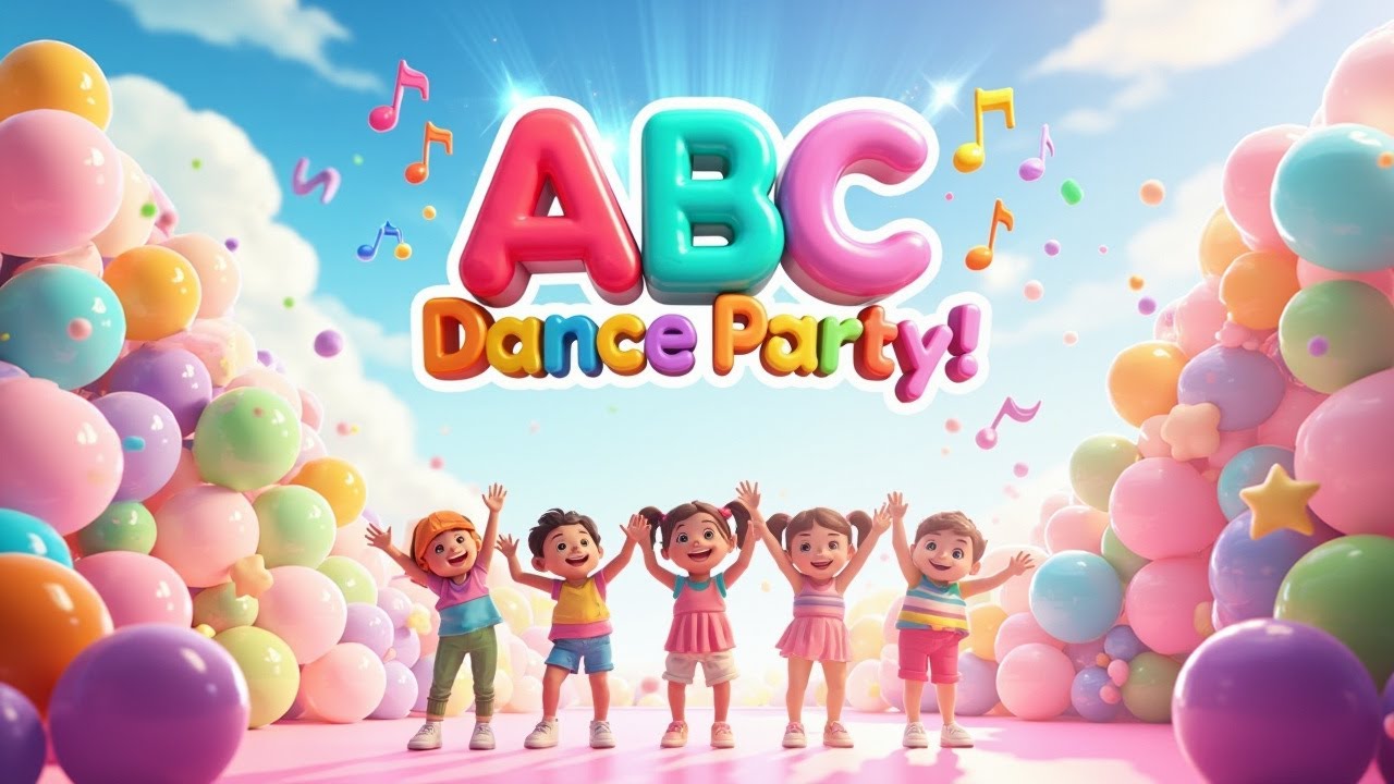 ABC Dance Party! (A to E) | Fun Alphabet Song for Preschooler - YouTube