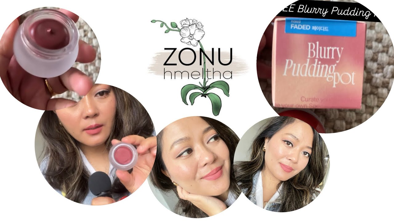 REVIEW KOREAN MAKEUP FWEE BLURRY PUDDING POT//MIZO//MIZO MAKEUP - YouTube