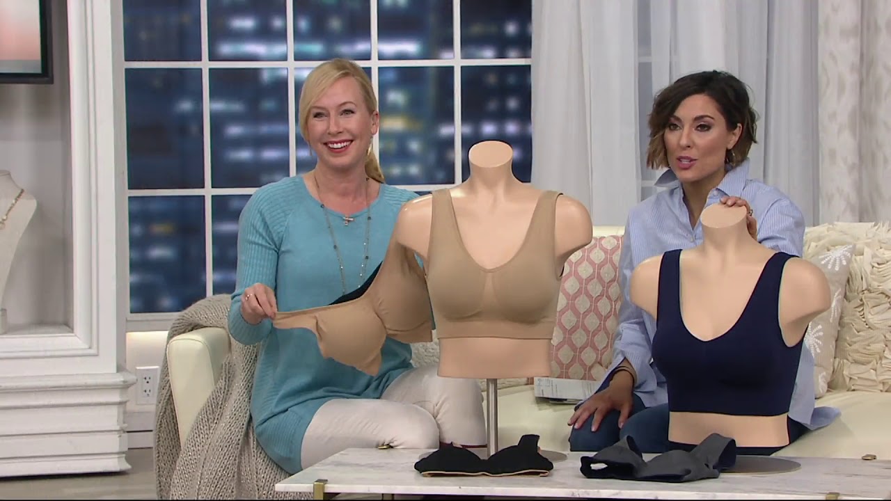 Spanx Seamless Reversible Bra on QVC - YouTube