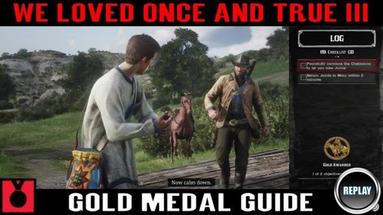 Red dead Redemption 2 We Loved Once and True 3 Gold Medal - Gold Rush ...