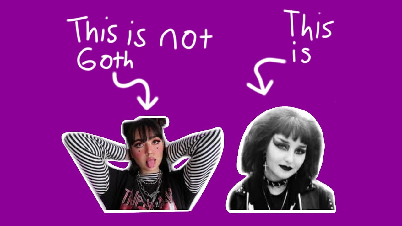 Why Modern "Goth" Is Not Real Goth - YouTube