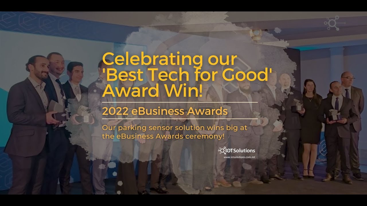 Our 'Best Tech for Good' Award Win! - YouTube