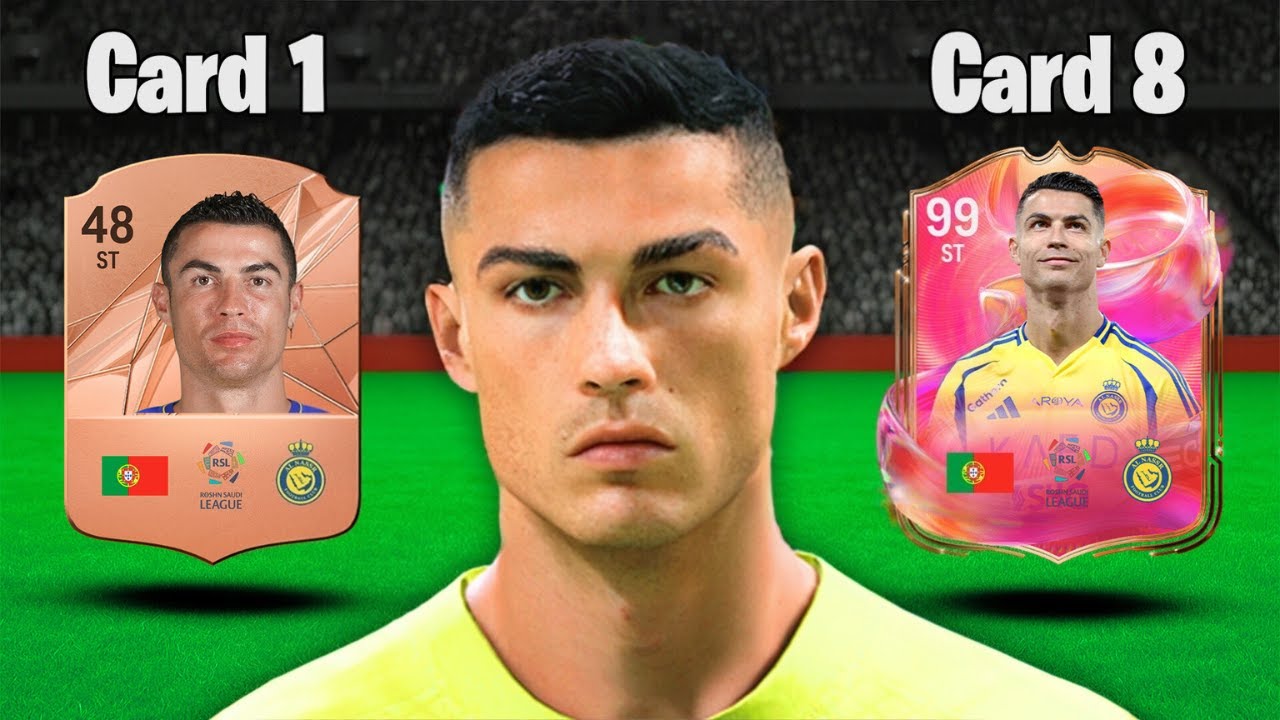 I Used Every Cristiano Ronaldo Card - YouTube