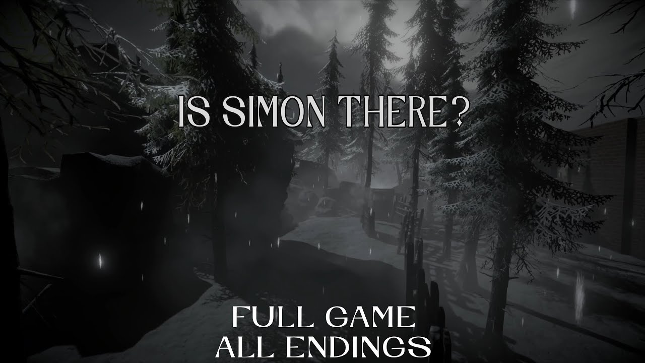 A Terrifying Tale of Loss | IS SIMON THERE? | Full Game | All Endings ...