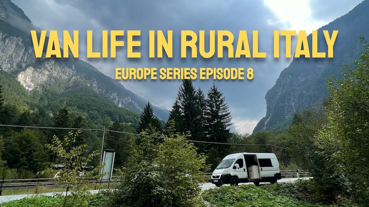 LIVING IN OUR VAN IN RURAL ITALY! Venzone Mummies, Lago di Cornino and ...
