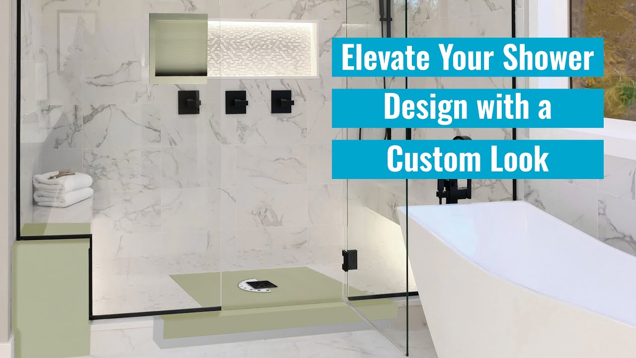 HYDRO BAN Rapid Custom Shower System - YouTube