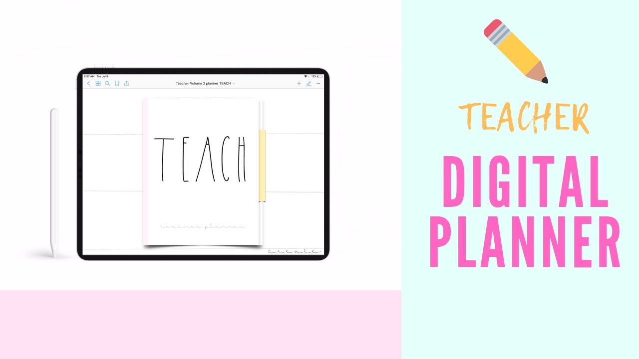Teacher Digital Planner for Goodnotes | Teacher Planner | Digital ...