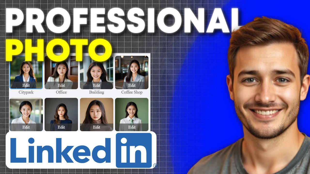 How To Create Professional Linkedin Profile Photo Using AI For (FREE ...