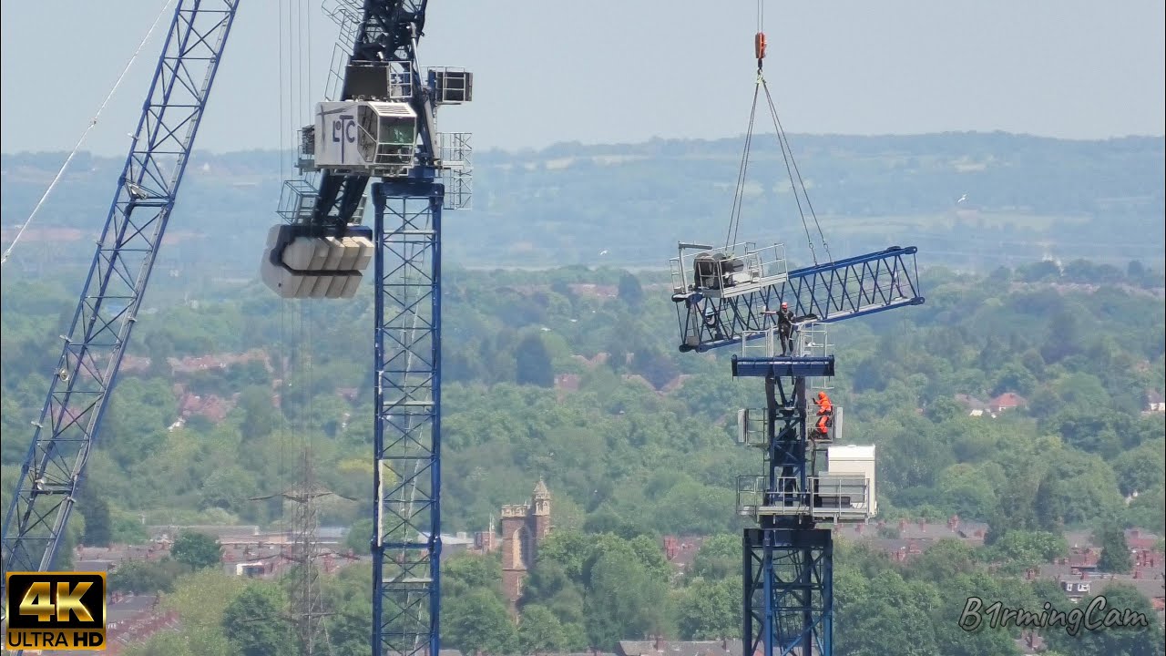 Tower Crane Time-lapse - YouTube
