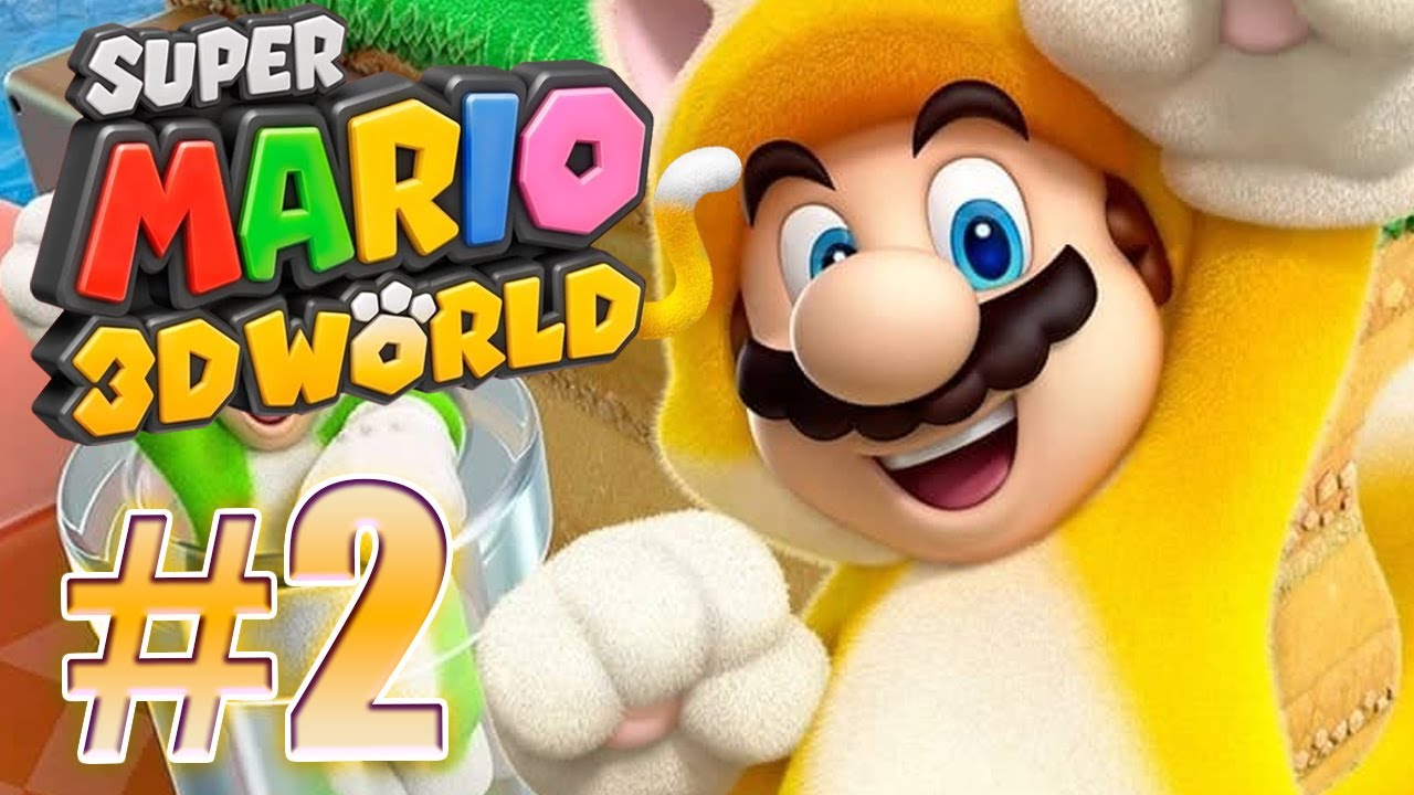 World 2 | Super Mario 3D World | Gameplay Part #2 - YouTube
