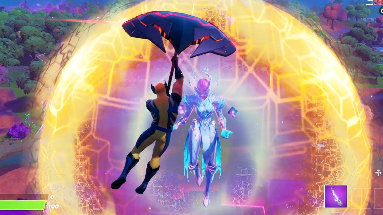 The Cube Queen appeared in Fortnite 18.21 ! Fortnitemares 2021 - The ...