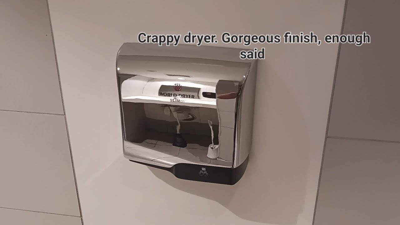 2021 World Dryer SLIMdri at the McDonald's on Aero Drive - YouTube