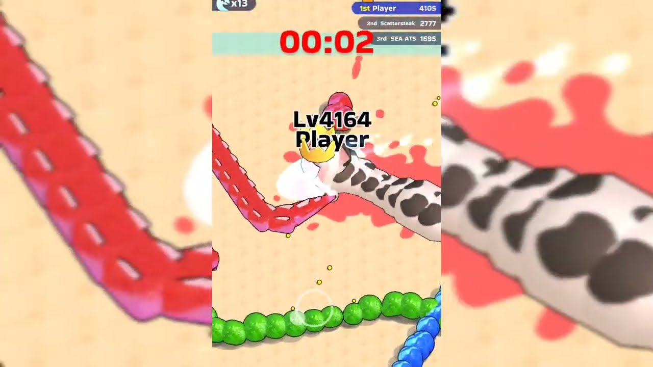 Snake Clash : Best Victory 100000% Unbeatable 🐍 Snake Clash Gameplay 🐍 ...