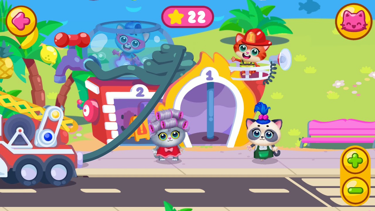 Little Kitty Town Baby Games for kids #2 - YouTube