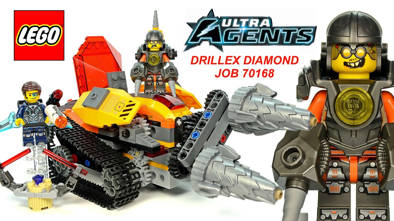 LEGO® Ultra Agents Drillex Diamond Job 70168 Speed Build w/ Ultra Agent ...
