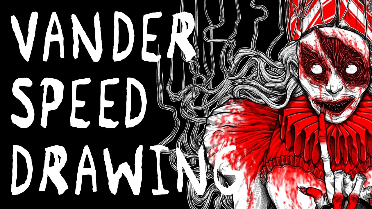Dragula: Vander Von Odd Speed Drawing (drag queen drawing) - YouTube