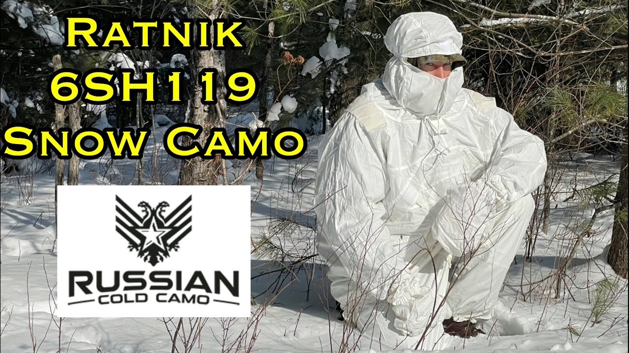 Ratnik Snow Camo 6SH119 Russian Cold Camo - YouTube