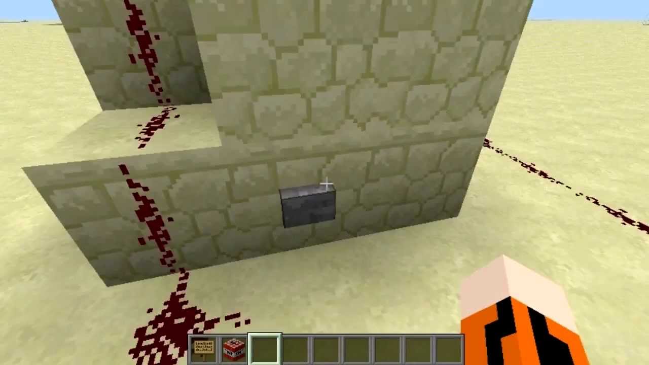 Minecraft Lava cannon 2 - YouTube