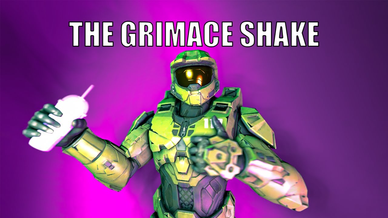 Master Chief Tries out the Grimace Shake [SFM] - YouTube