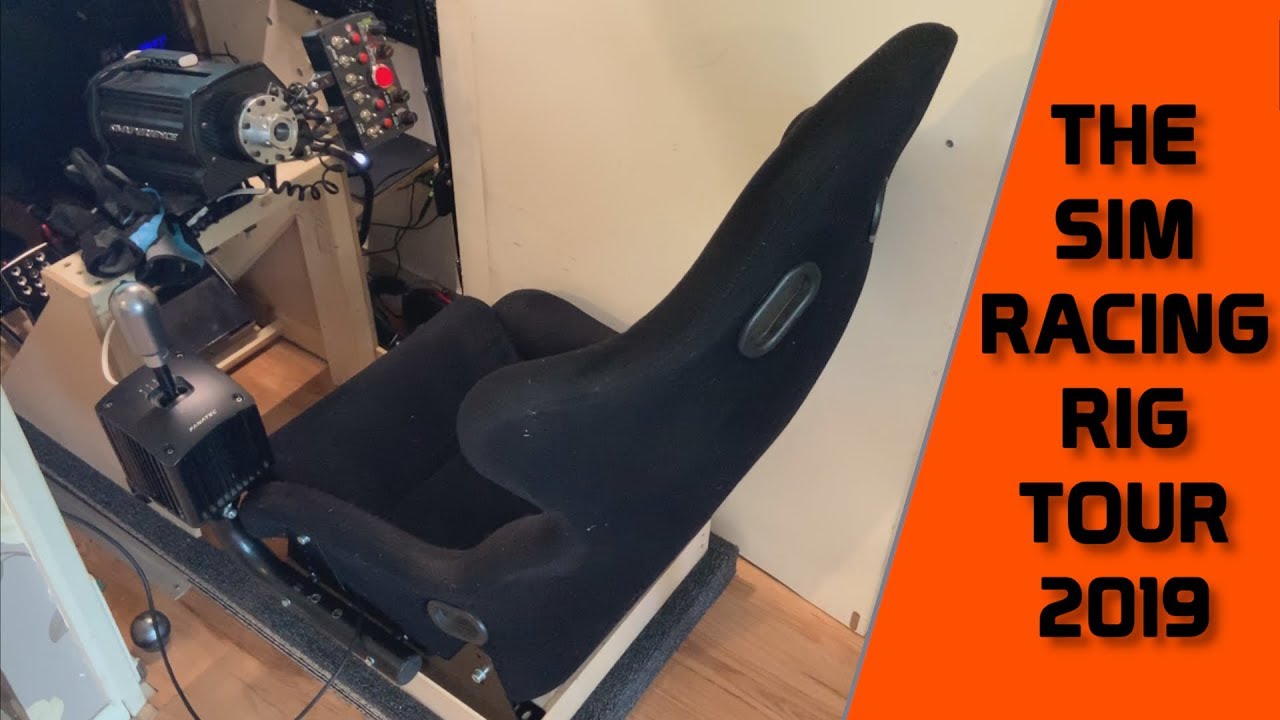 SIM RIG : Jason's Sim Racing Cupboard - YouTube
