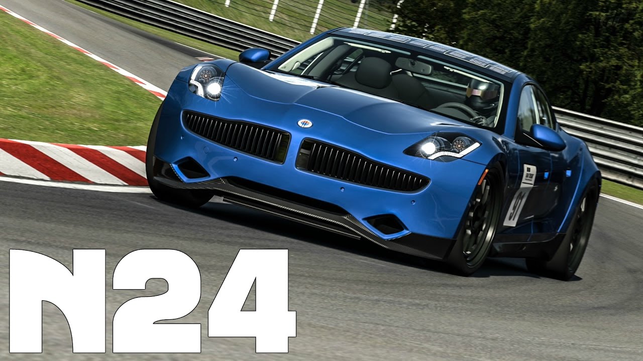 GT6 : Special Projects - Fisker Karma N24 Race Car Build - YouTube