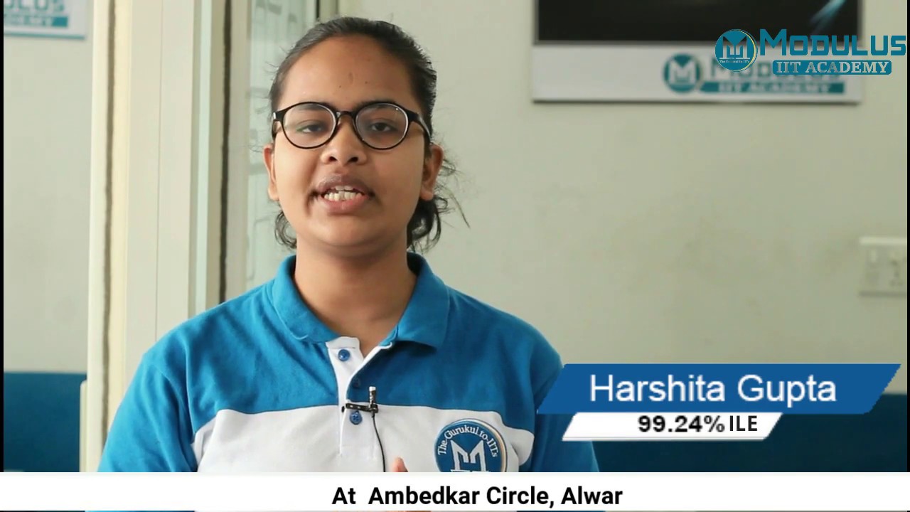 Harshita Gupta | Star Performer of Modulus in JEE Main 2020 - YouTube