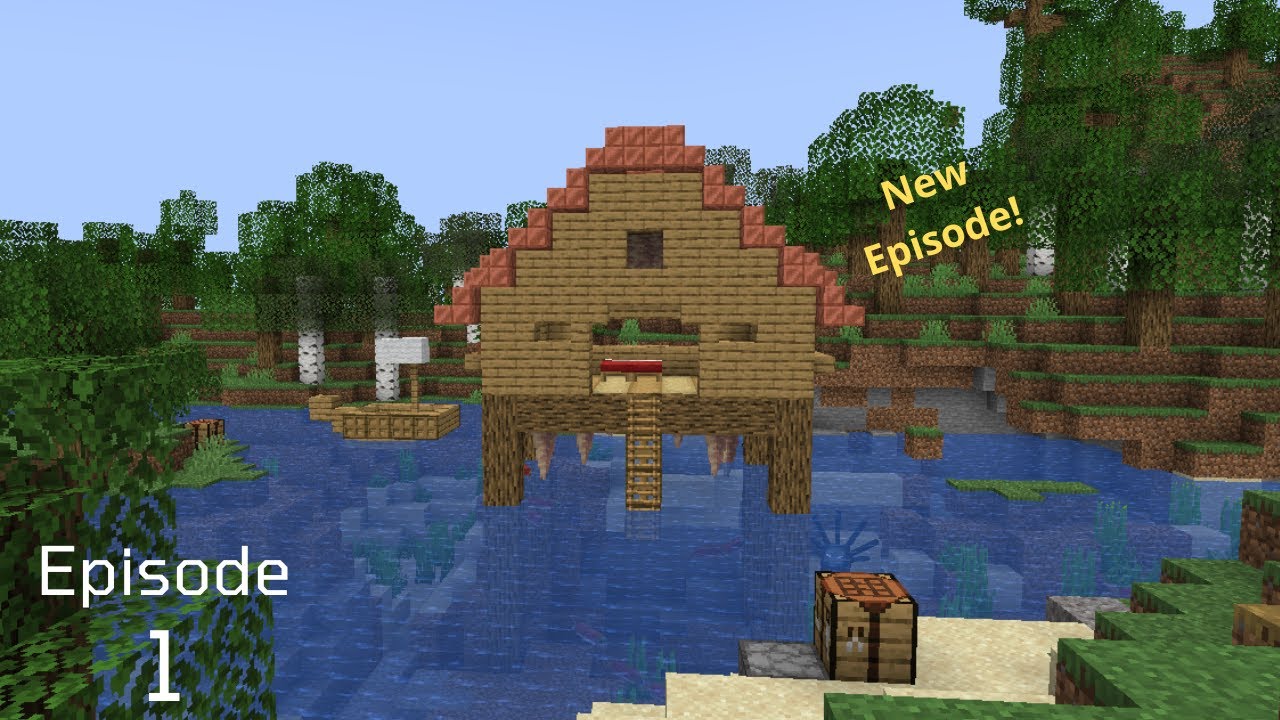 Minecraft New World | Episode 1 | New World, New House - YouTube