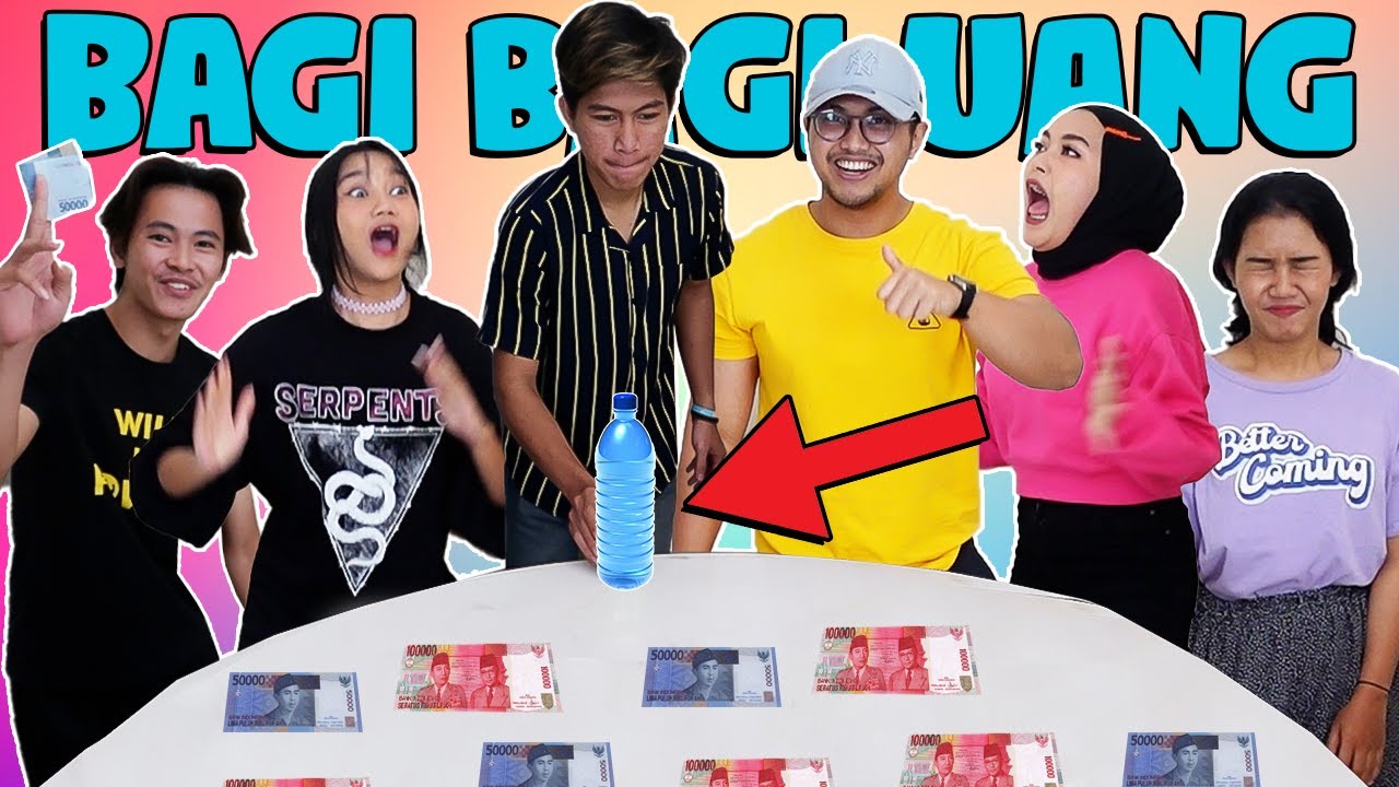 GESER BOTOL INI KE UANG YANG KALIAN MAU !! CHALLENGE PALING BAHAGIA ...