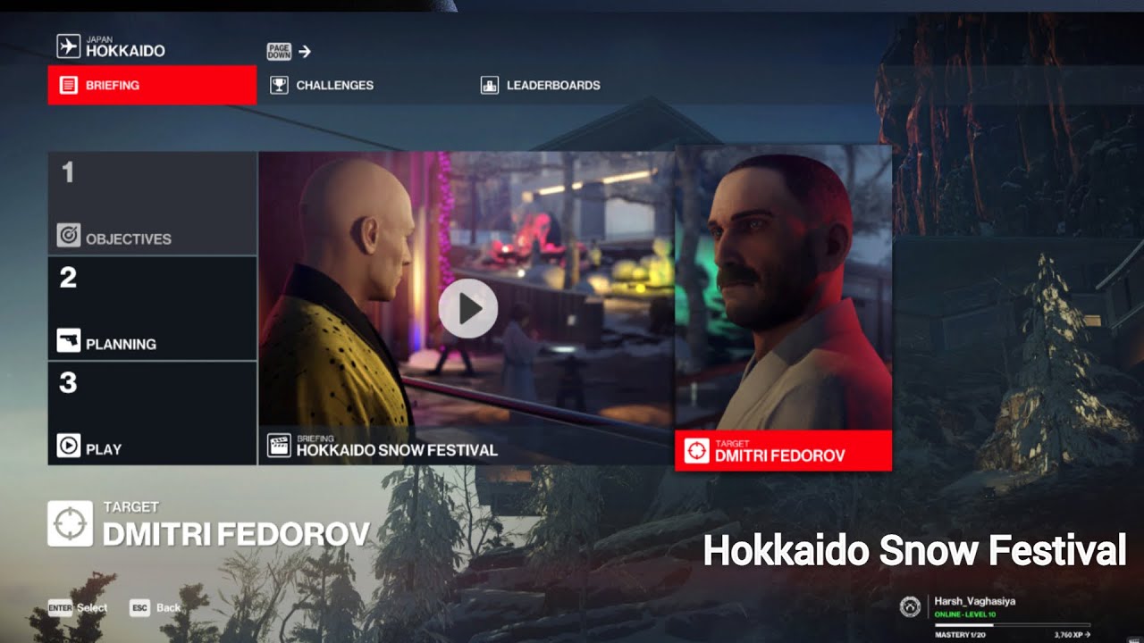 Dmitri Fedorov | Snow Festival Challenge | Hokkaido | Hitman - YouTube