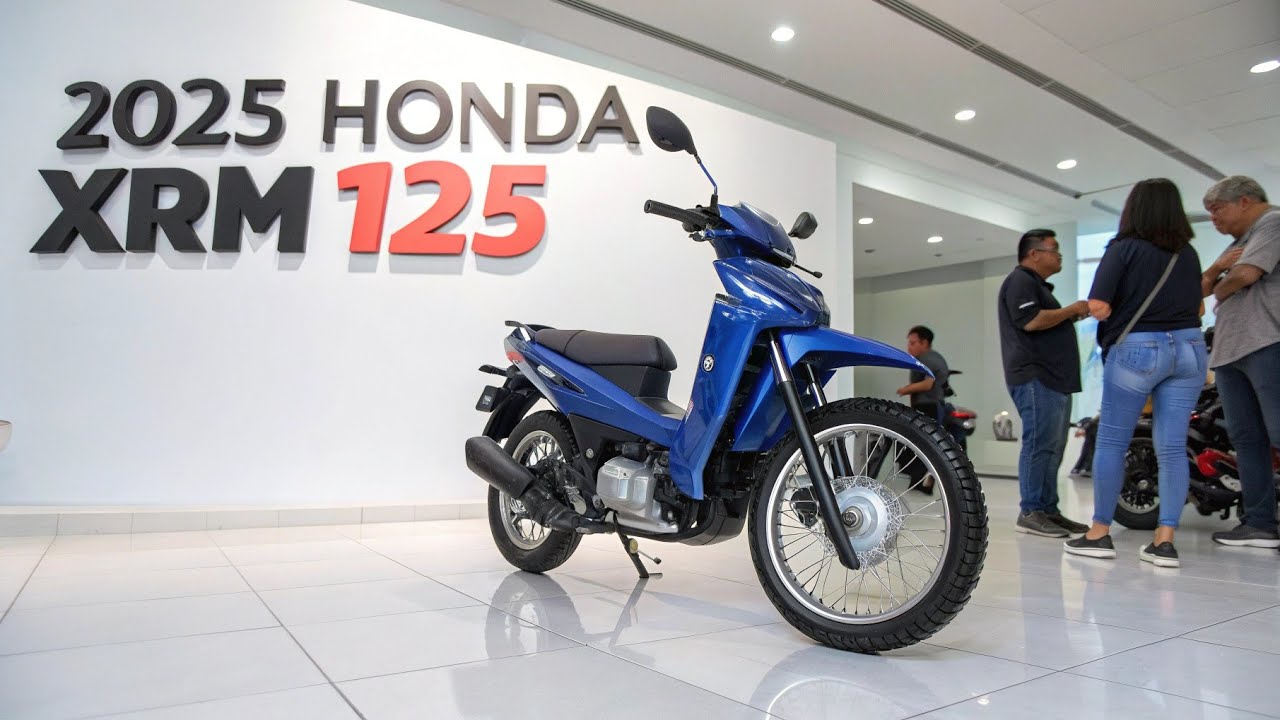 2025 Honda XRM 125 Finally Launched! Full Specs, Price & First Look 🔥 ...