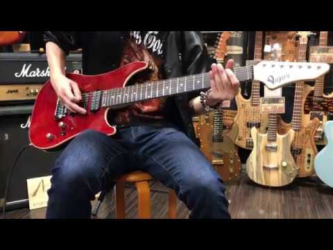 【試奏動画】Vigier Guitars / Excalibur special 7 strings HSH【Ruby】 - YouTube