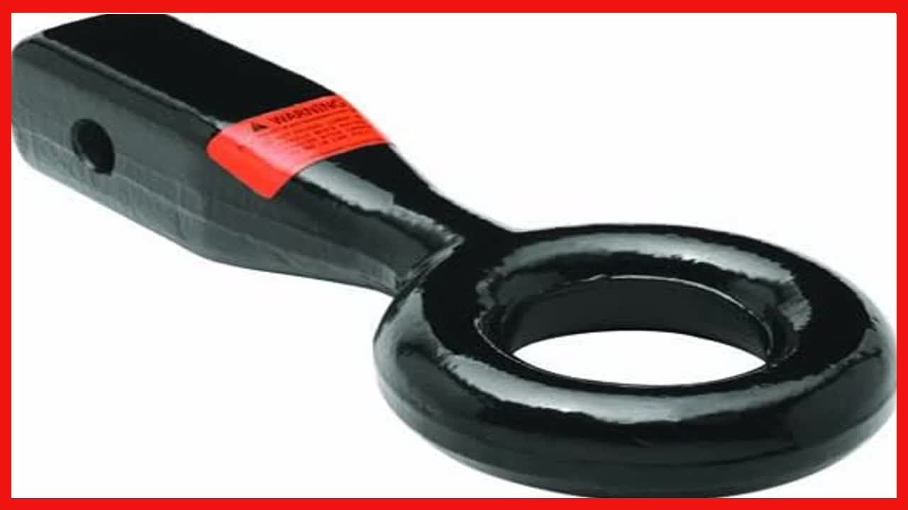 Tow Ready 63045 Receiver Mount Tow Eyelet , Black - YouTube