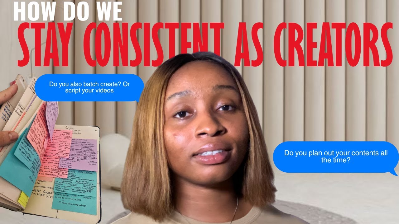 Why you are not showing up consistently as a creator | What you are ...