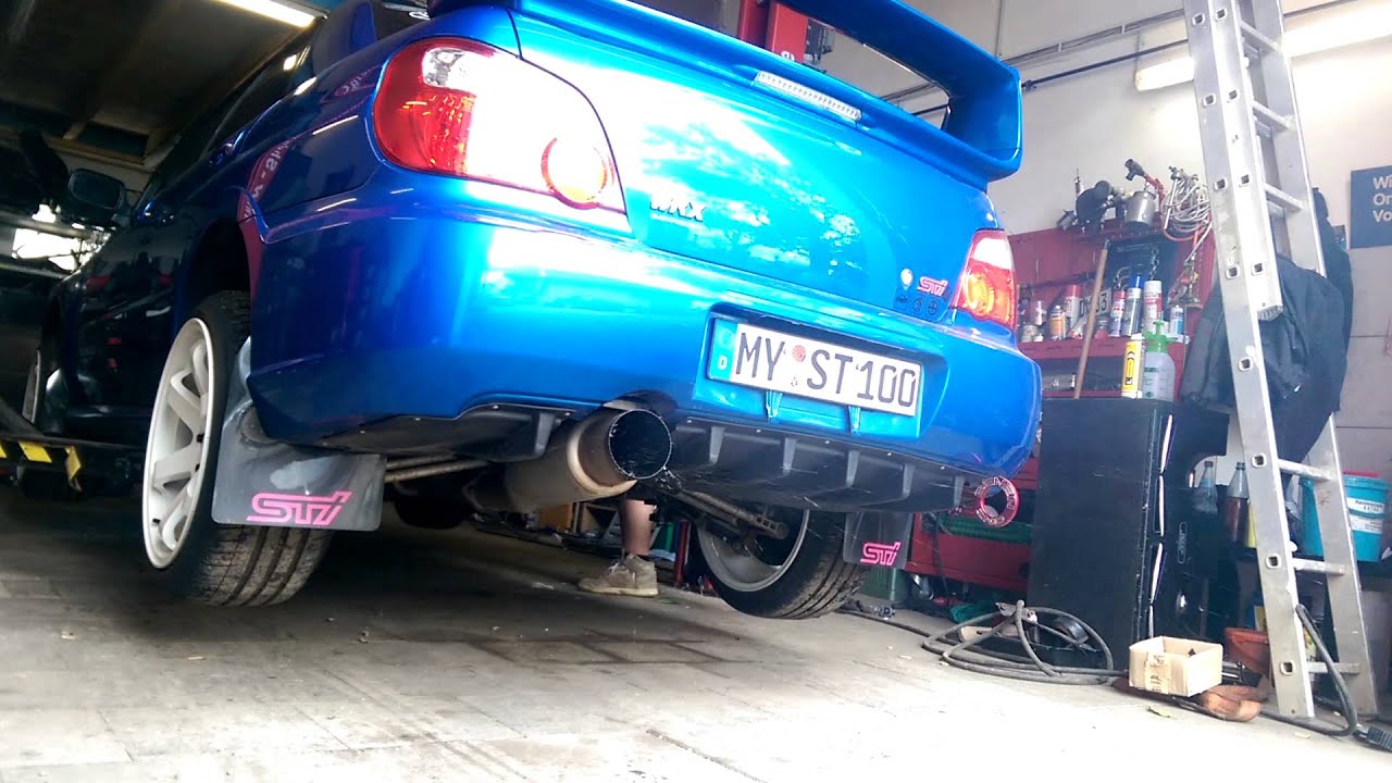 Subaru WRX STI Kakimoto Catless Sound JDM - YouTube