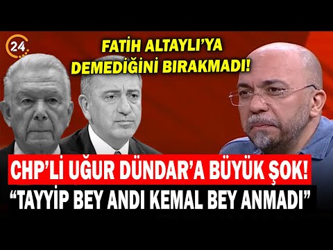 CHP’li Uğur Dündar Neye Uğradığını Şaşırdı! Ömer Özkök Sert Tepki Gösterdi!