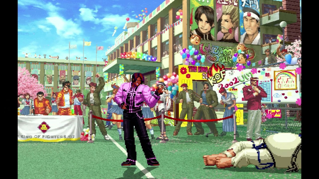 (PS2 60fps) KOF 2002 UM Endless #3 - Kyo color edit: "Plum" - YouTube