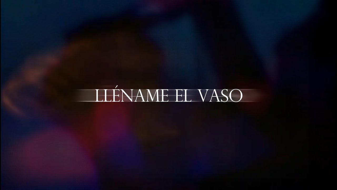 Christian G - Lléname el vaso (Video Letra) - YouTube