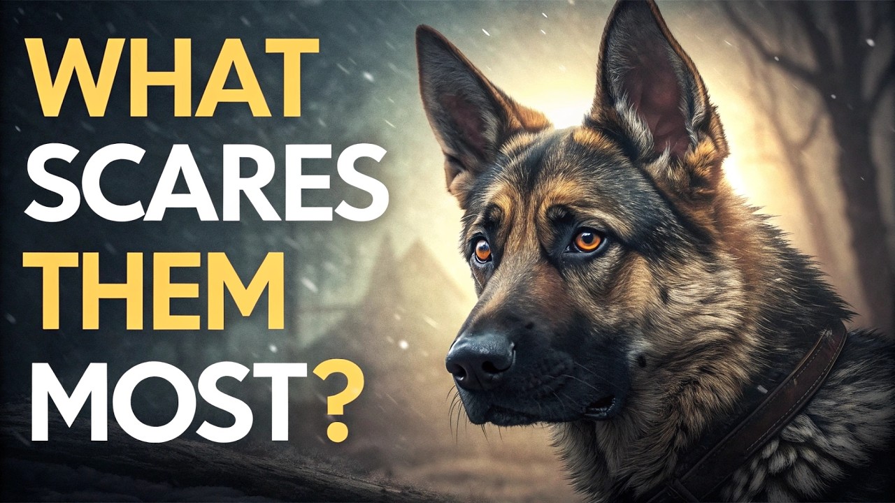 What Are German Shepherds Scared Of 😨 The Truth You Should Know! - YouTube
