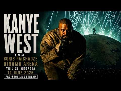 Kanye West live at Dinamo Arena, Tbilisi, Georgia - 12 June 2026