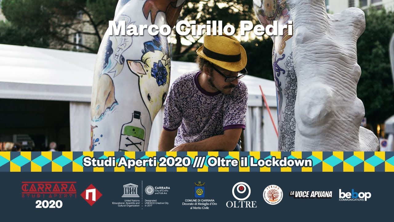 #6 puntata - Marco Pedri e Laura Barreca- Carrara Studi Aperti 2020 ...