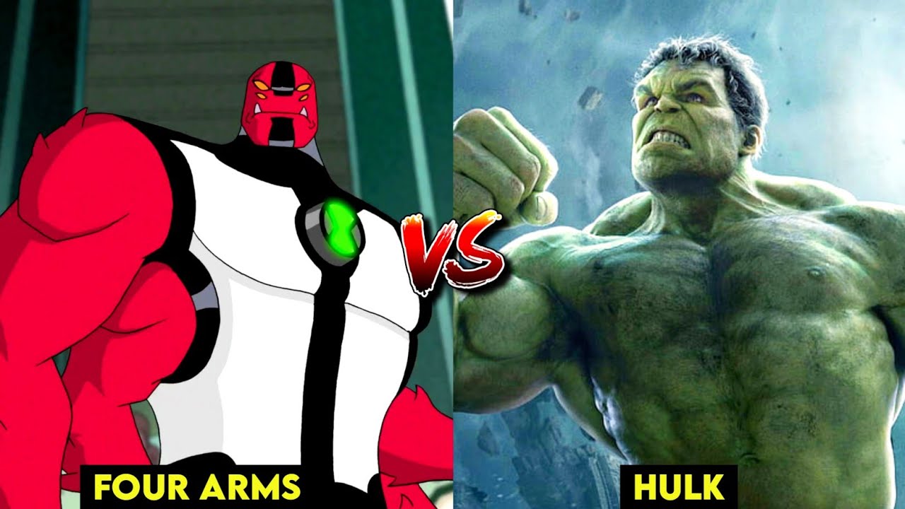 Hulk Vs Four Arms BEN 10 | Kon Powerful Hai ? - YouTube