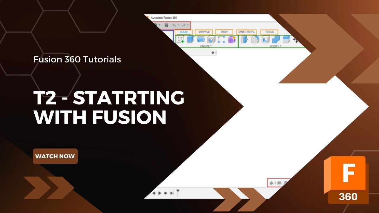 Tutorial 2 - Starting with Fusion - YouTube