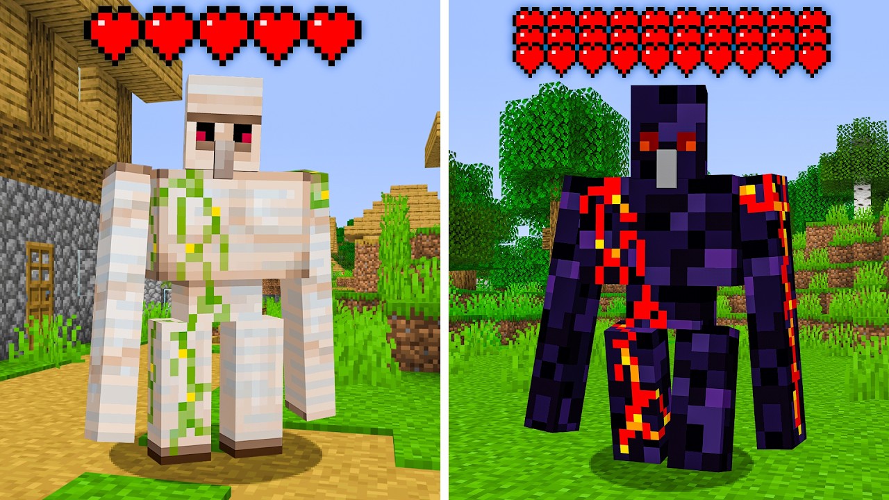 a mod with golems you've never seen before - YouTube