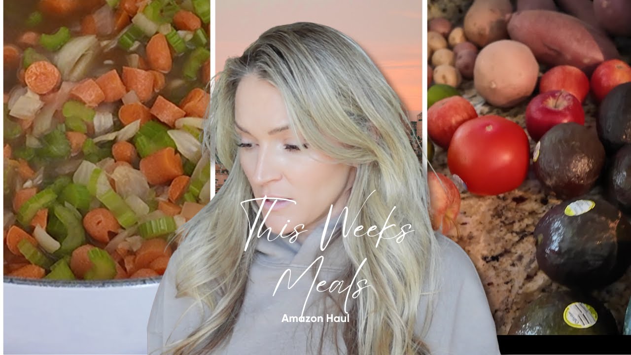 Week of Meals Compiled/Cook with Me/Amazon Finds - YouTube