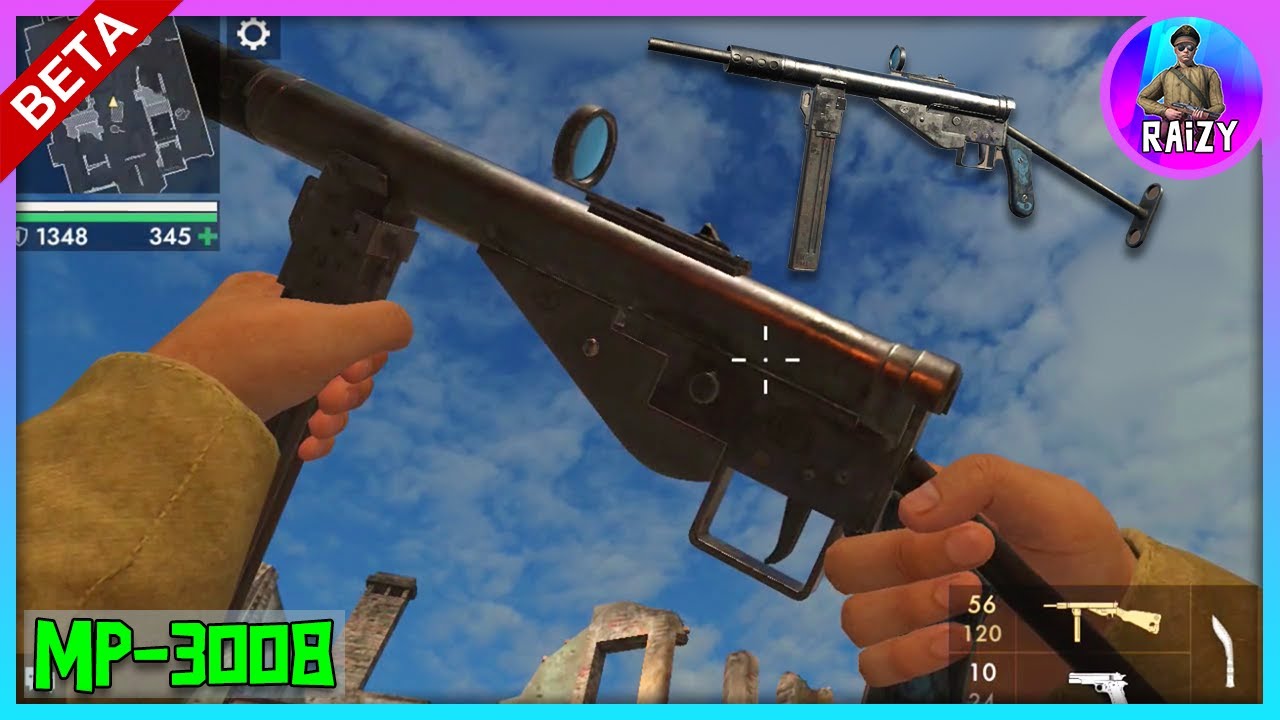BETA UPDATE!! MP-3008 Submachine Gun Rework | World War Heroes - YouTube