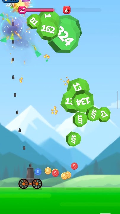 Ball breaker game 🎯 #gameshorts #gameplay #gaming - YouTube