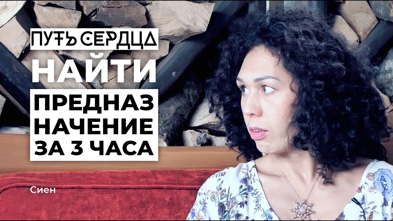 Как найти предназначение за 3 часа Сиен ПУТЬ СЕРДЦА 14 Youtube